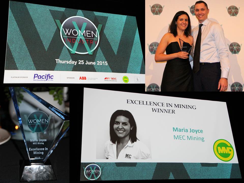 Maria Joyce wins Excellence in Mining category at Women in Industry ...